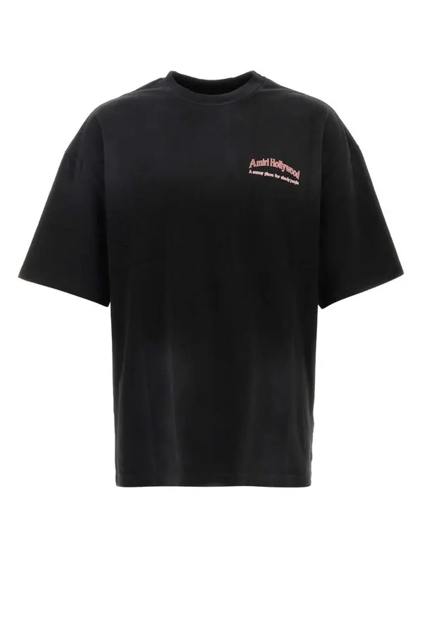 Amiri Cotton Oversize T-shirt - Black