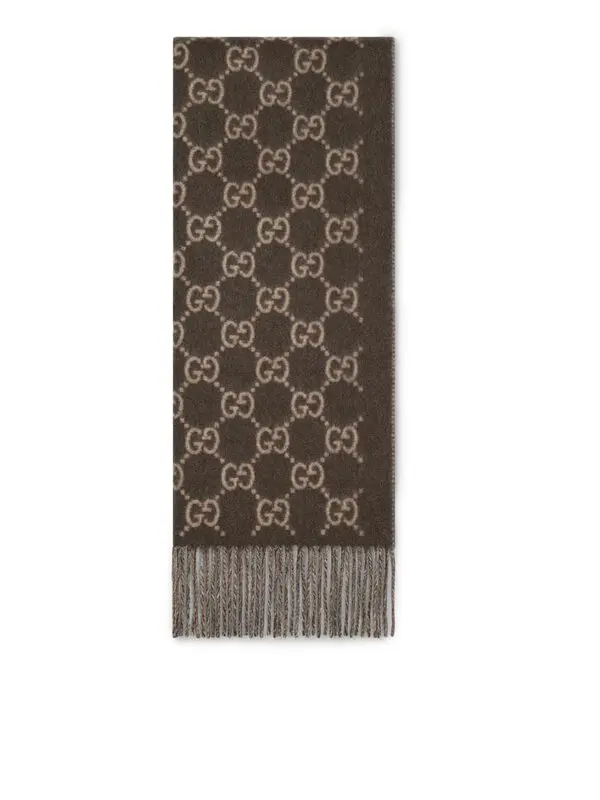 Gucci Gg Cashmere Scarf