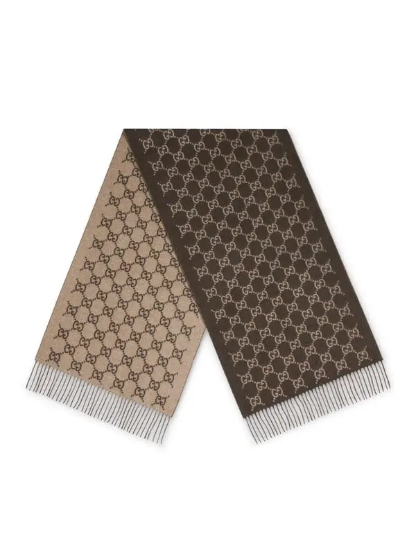 Gucci Gg Cashmere Scarf