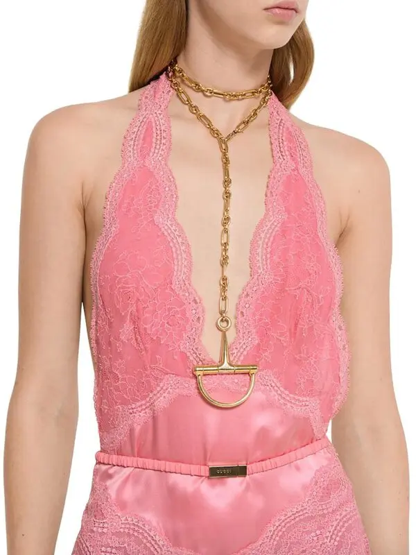 Gucci Silk Satin Dress