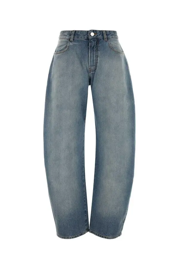 Alaïa Denim Wide-leg Jeans