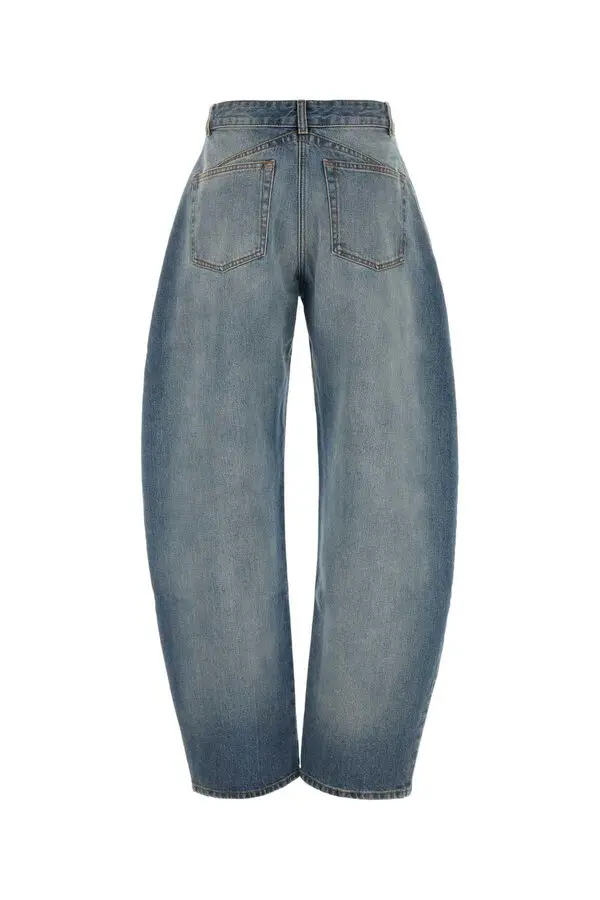 Alaïa Denim Wide-leg Jeans