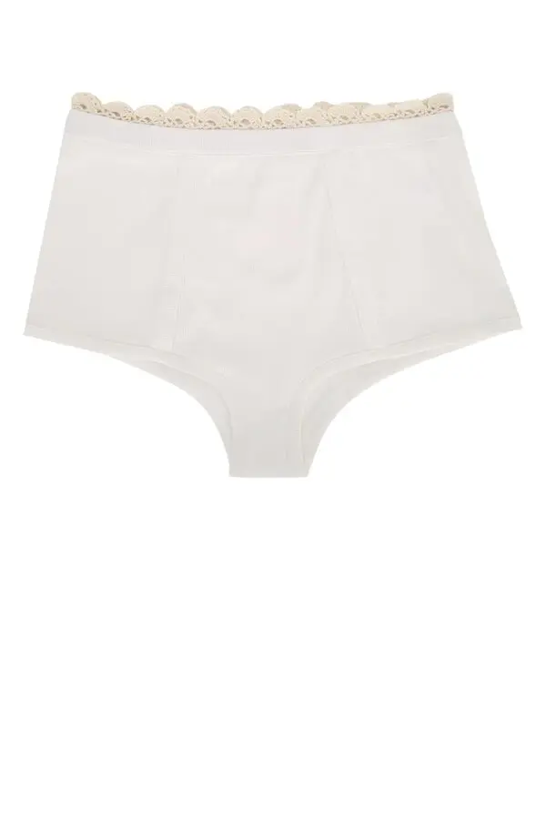 Magda Butrym Pf25 Shorts 01 White