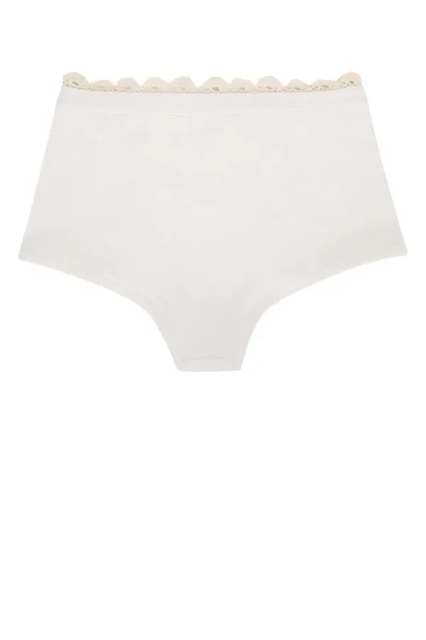 Magda Butrym Pf25 Shorts 01 White