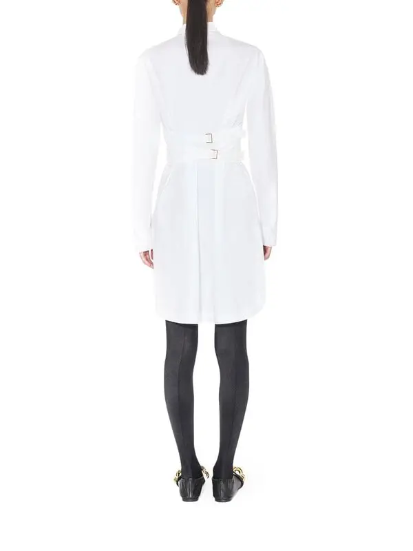 Alaïa Cotton Poplin Wallet Dress