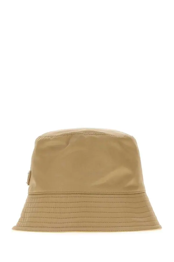 Prada Beige Nylon Bucket Hat