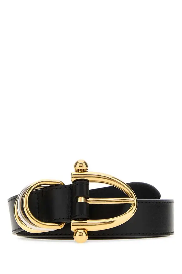 Chloé Black Leather Bracelet Belt