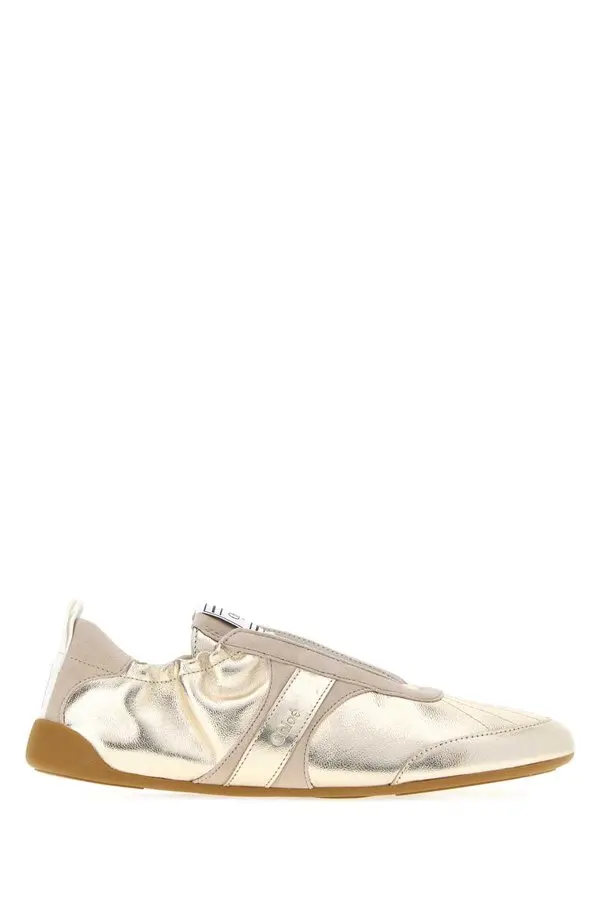 Chloé Leather Kick Sneakers
