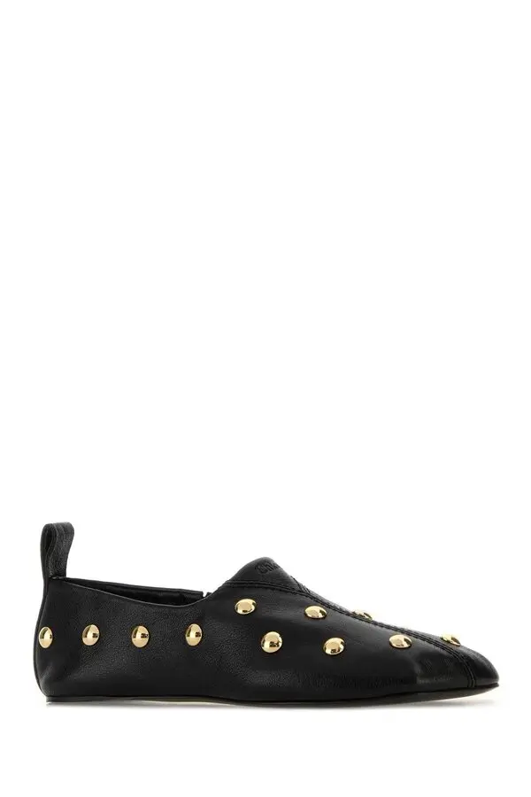 Chloé Leather Rita Loafers