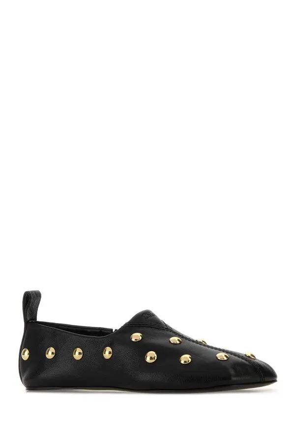 Chloé Leather Rita Loafers