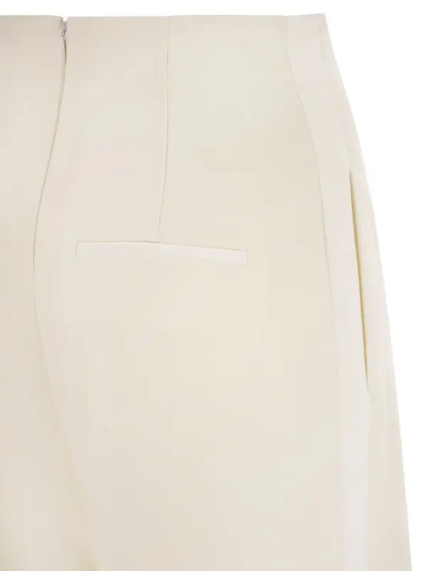 Max Mara High-waisted Wool Trousers