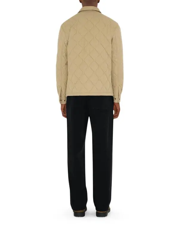 Burberry Quilted Gabardine Overshirt