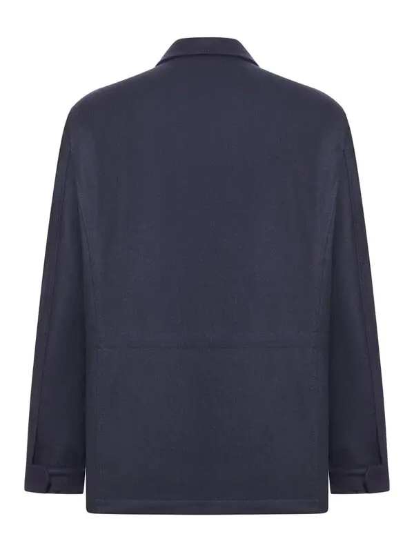 Kiton Multi-pocket Cashmere Field Jacket