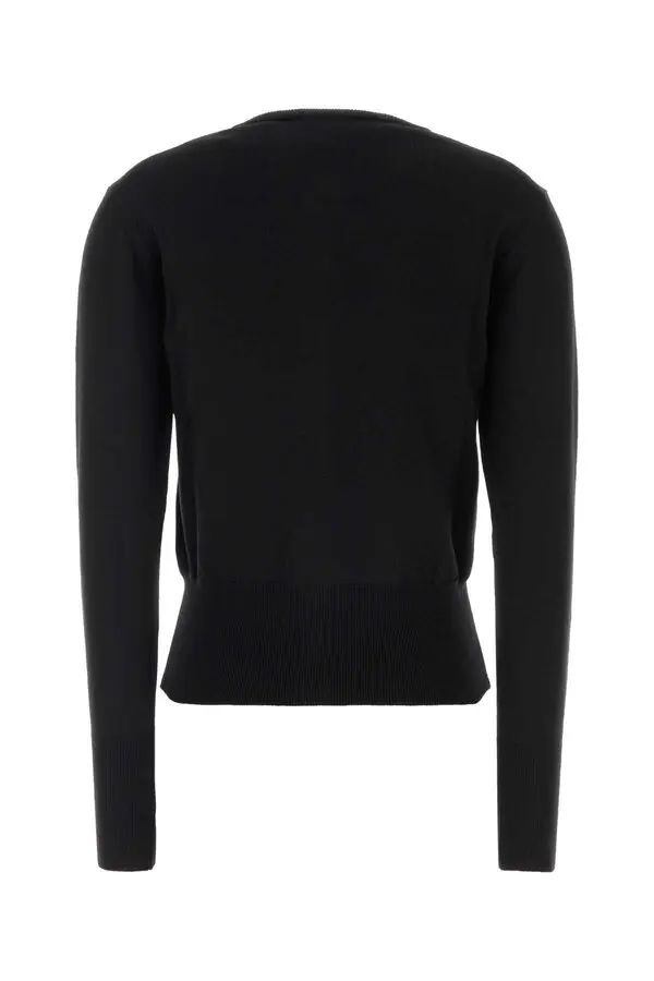 VIVIENNE WESTWOOD Cotton Blend Bea Cardigan - Black