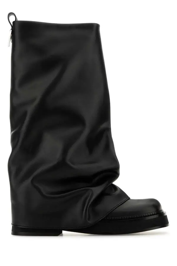 Attico Leather Robin Boots