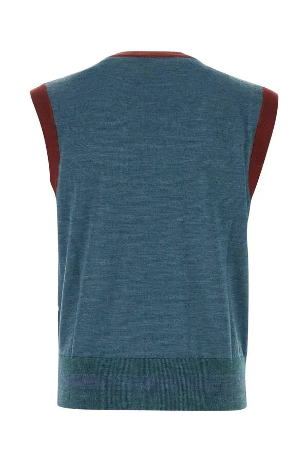 VIVIENNE WESTWOOD Wool Blend Argyle Vest