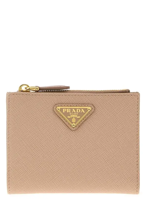 Prada Powder Leather Wallet - Pink