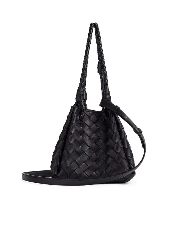 Bottega Veneta Small Parachute - Black