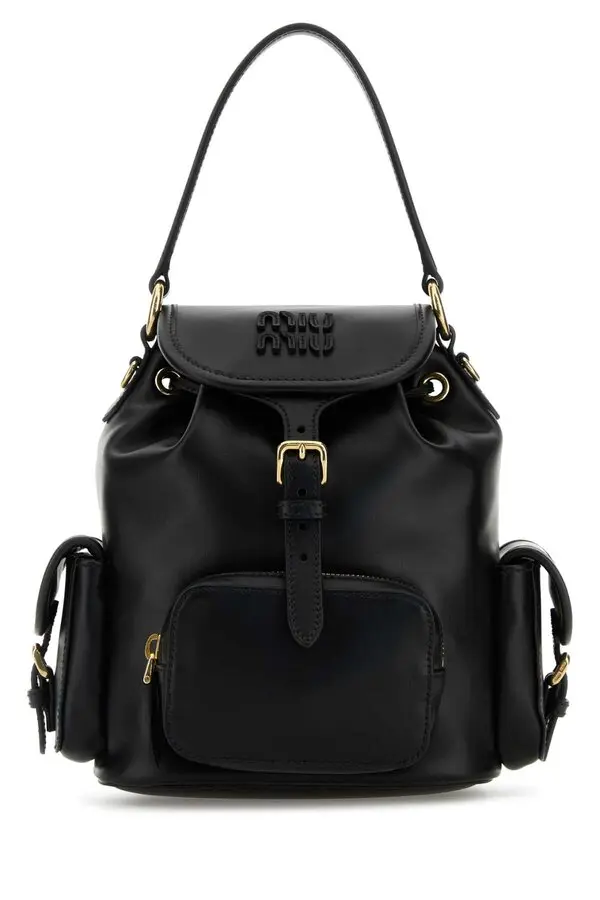 Miu Miu Leather Backpack