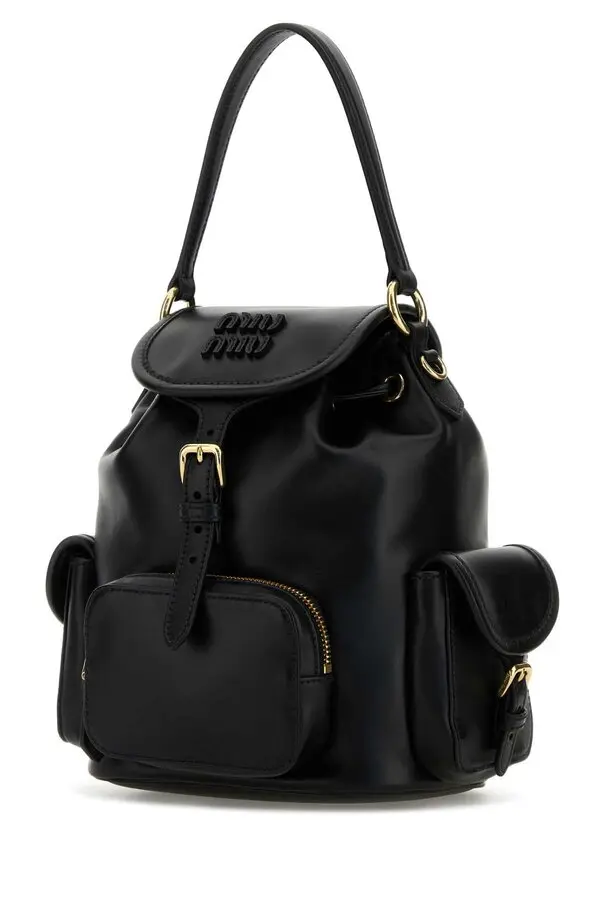 Miu Miu Leather Backpack