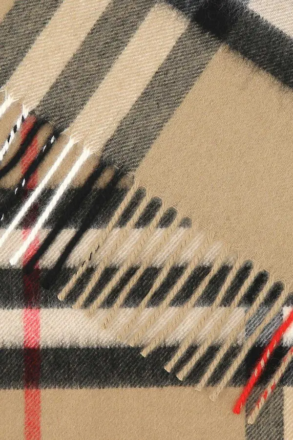 Burberry Embroidered Cashmere Scarf
