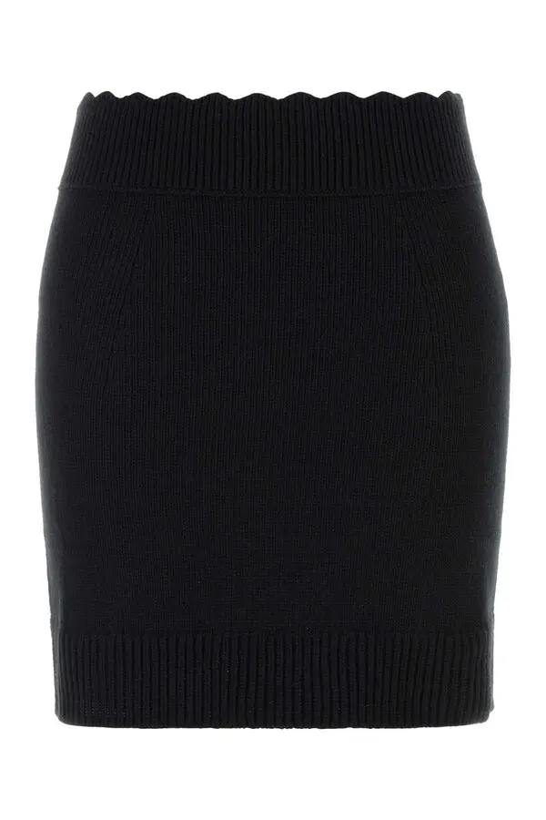 Chloé Wool Blend Mini Skirt