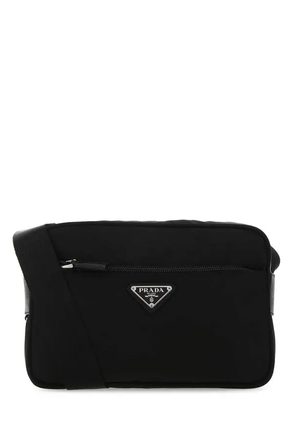 Prada Re-nylon Crossbody Bag - Black