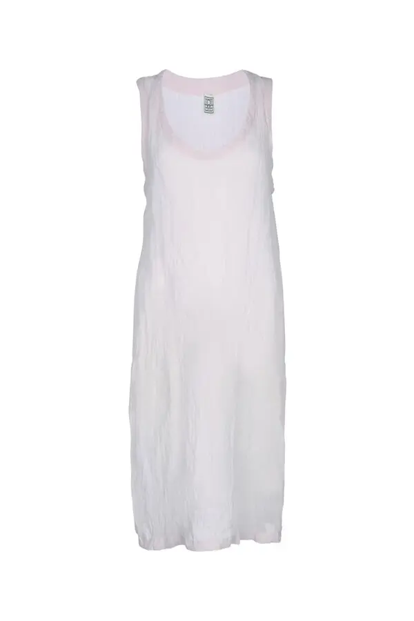 TOTEME Crinkled Gauze Tank Dress - Multicolor