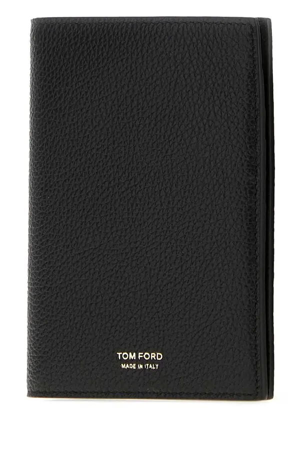 TOM FORD Leather Passport Holder