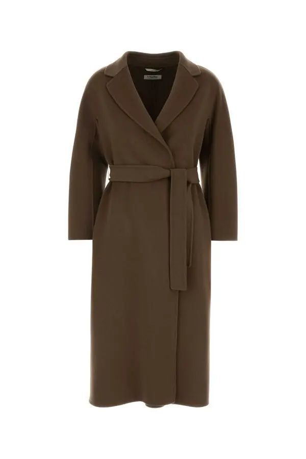 Max Mara S Mud Wool Esturia Coat