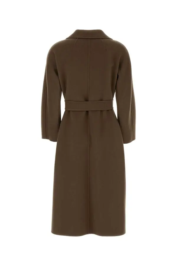 Max Mara S Mud Wool Esturia Coat