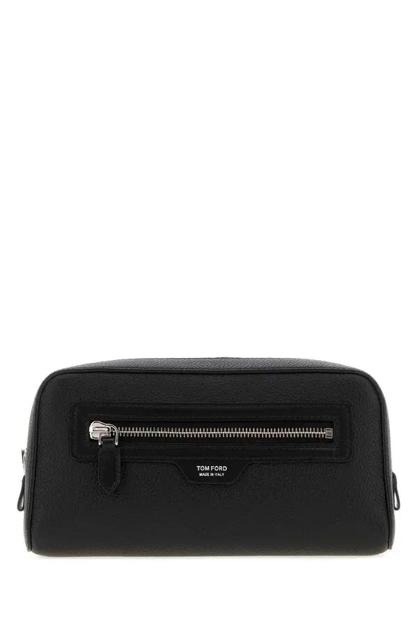 TOM FORD Leather Beauty Case - Black
