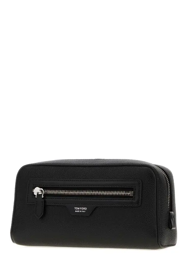 TOM FORD Leather Beauty Case - Black