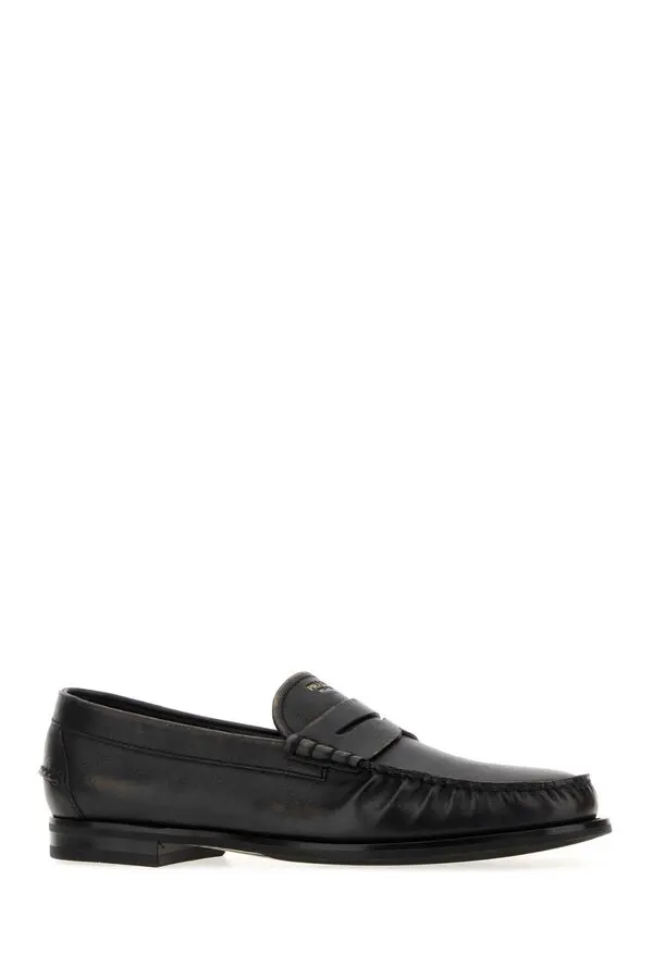 Prada Leather Loafers