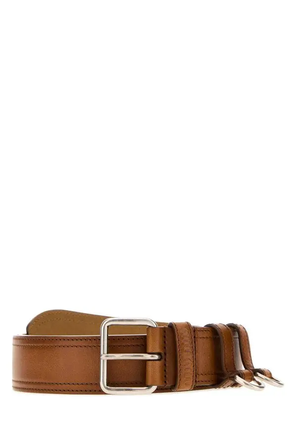 Miu Miu Caramel Leather Belt