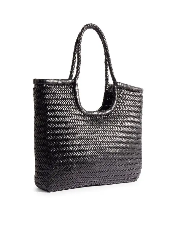 Dragon Diffusion Ns Diagonal Leather Tote Bag