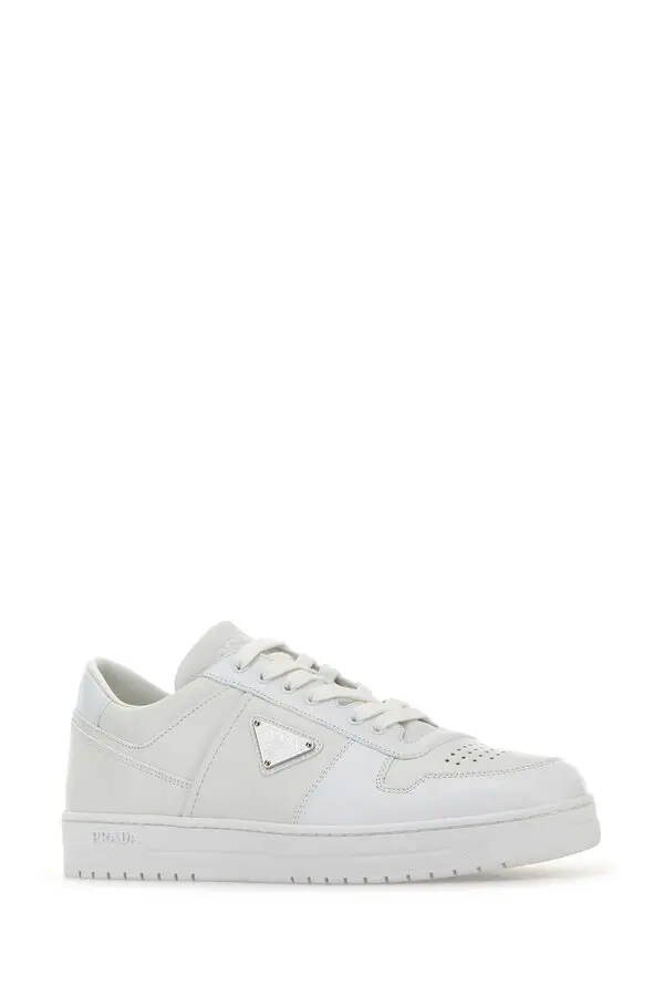 Prada Leather Downtown Sneakers