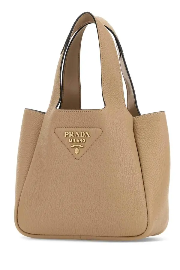 Prada Beige Leather Handbag