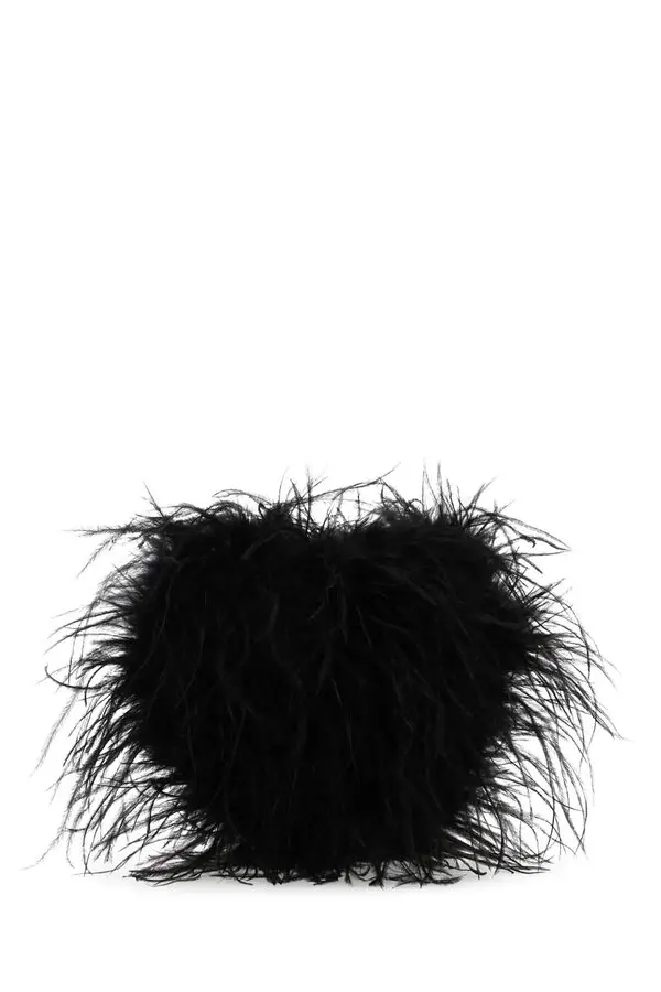 Alexander Wang Feathers Clutch