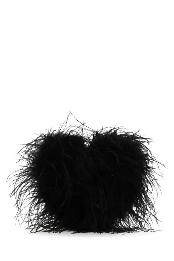 Alexander Wang Feathers Clutch