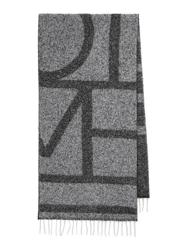TOTEME Jacquard Scarf With Monogram