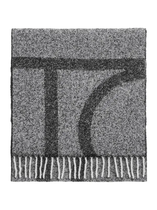 TOTEME Jacquard Scarf With Monogram - Multicolor
