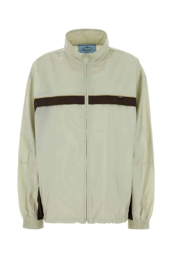 Prada Two-tone Re-nylon Windbreaker - Multicolor
