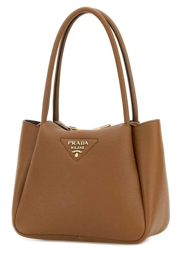 Prada Camel Leather Small Handbag