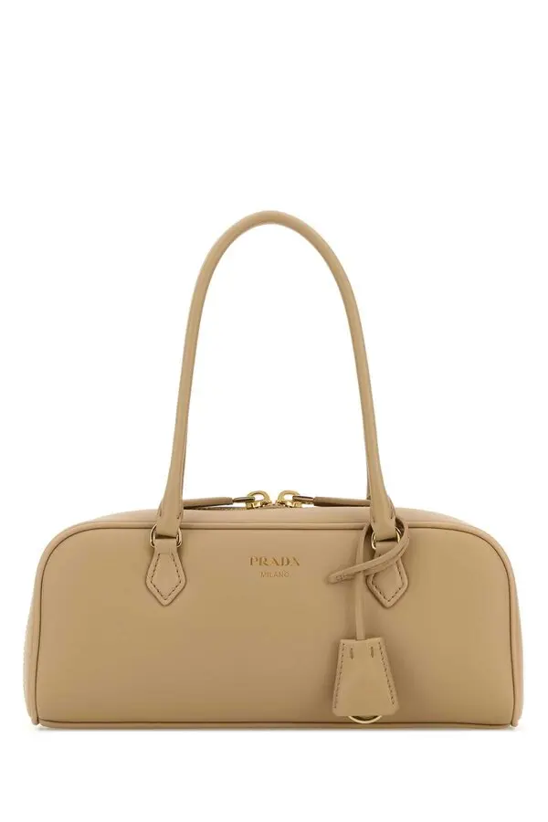 Prada Beige Leather Medium Handbag