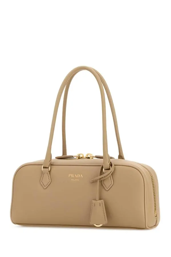 Prada Leather Handbag - Brown