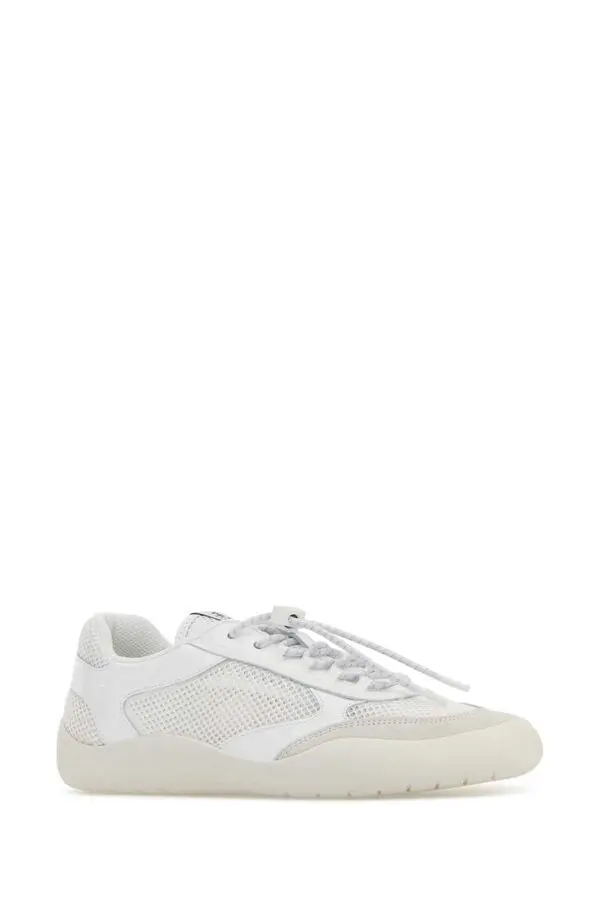 Prada Leather Sneakers - White