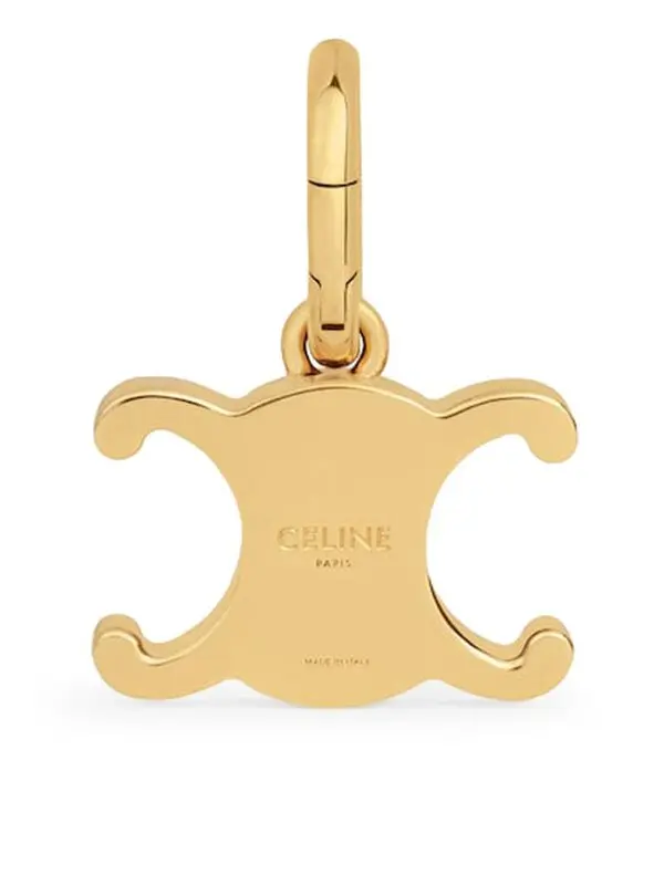 Celine Triomphe Charms In -finished Brass