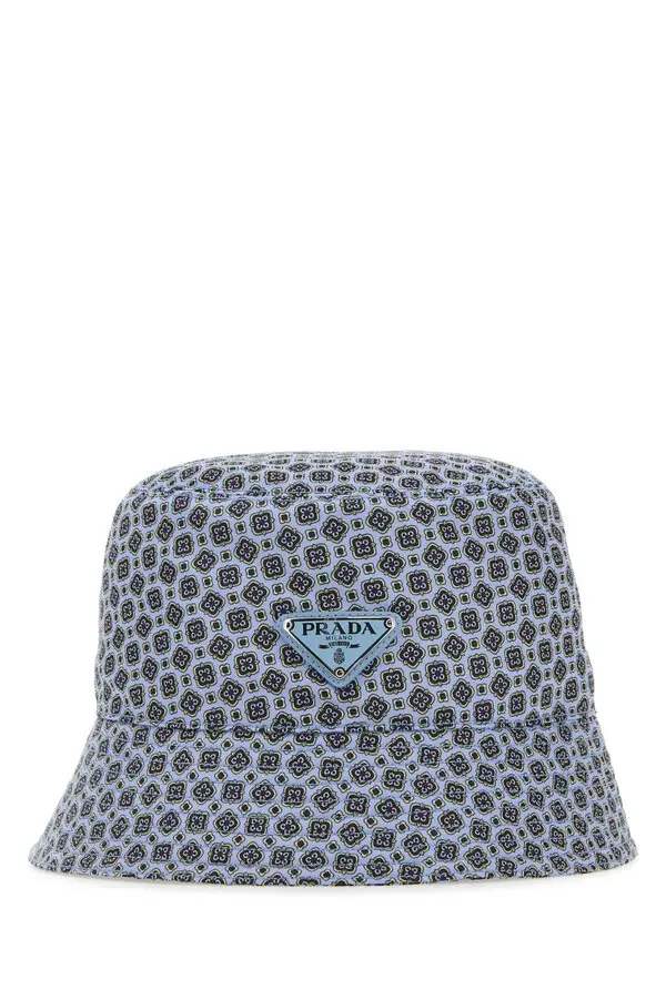 Prada Printed Re-nylon Bucket Hat