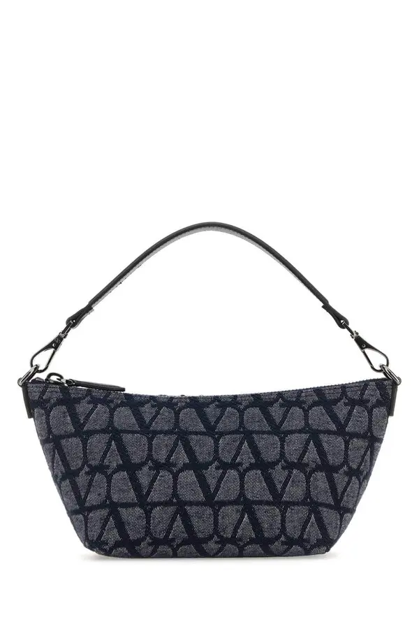 Valentino Garavani Blue Toile Iconographe Handbag